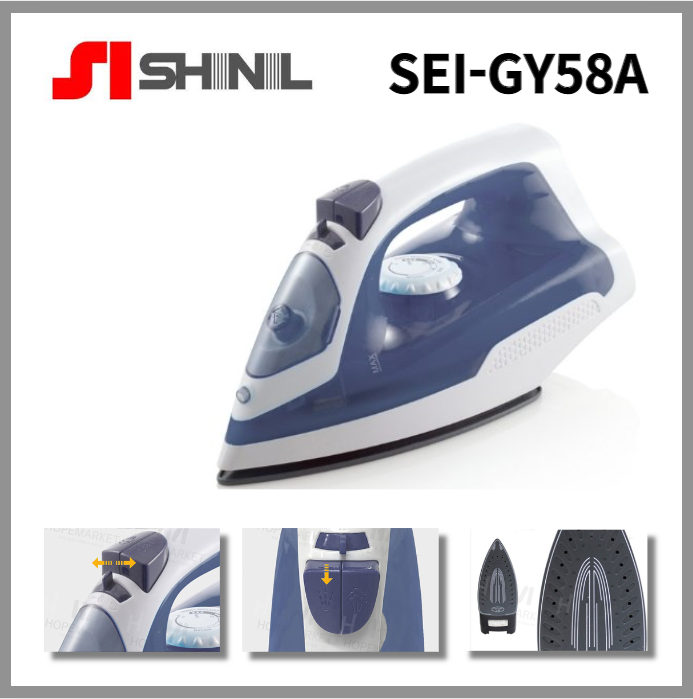 Shinil KOREA SEI-GY105 Cordless Steam iron garment clothes wireless ...
