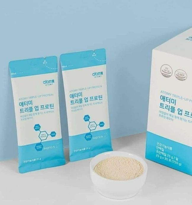 atomy Triple Up Protein อะโทมี่ ทริปเปิ้ล อัพ โปรตีน ปริมาณ 25 กรัม EXP ...