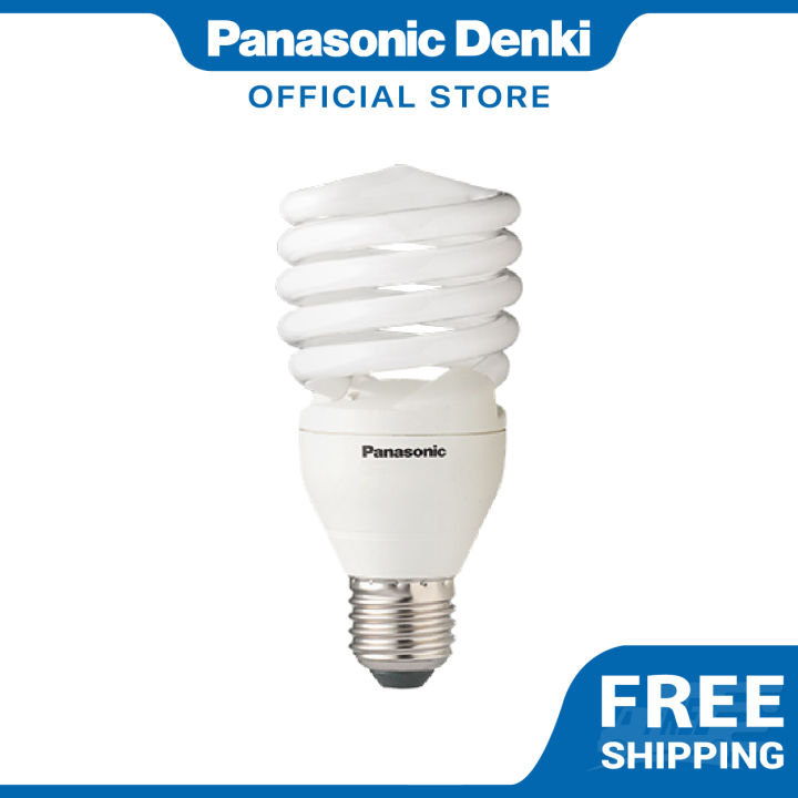 PANASONIC EFDHV25D65T1 ECO (25W) COOL DAY LIGHT BULB 12PCS | Lazada