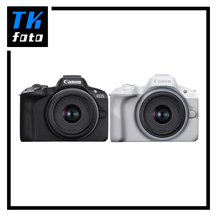 Canon EOS R50 Mirrorless Camera [percuma: kad SD 32GB] percuma tambahan | Lazada