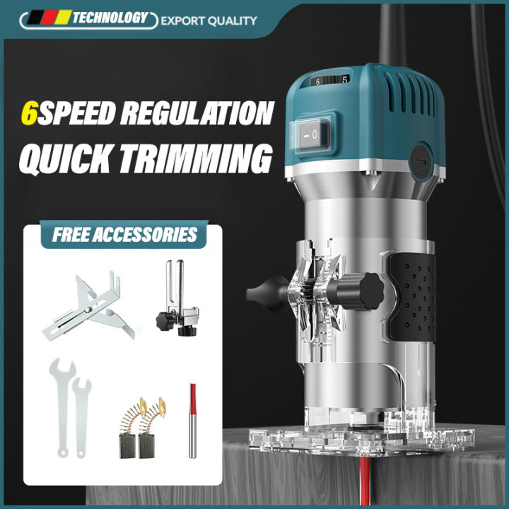 MAKITA Router machine for wood 800W with rubber palm routers trimmer ...