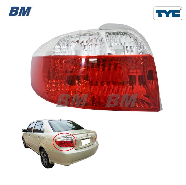 ไฟท้าย วีออส VIOS TOYOTA รุ่นปี 2003 2004 * TYC * | Lazada.co.th