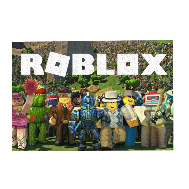 ROBLOX Gift Kids Puzzle Toys 500 Pieces Preschool Education Jigsaw ...