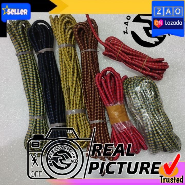 Tali String karet elastis kuat diameter 8mm , mutlifungsi , tali tenda ...