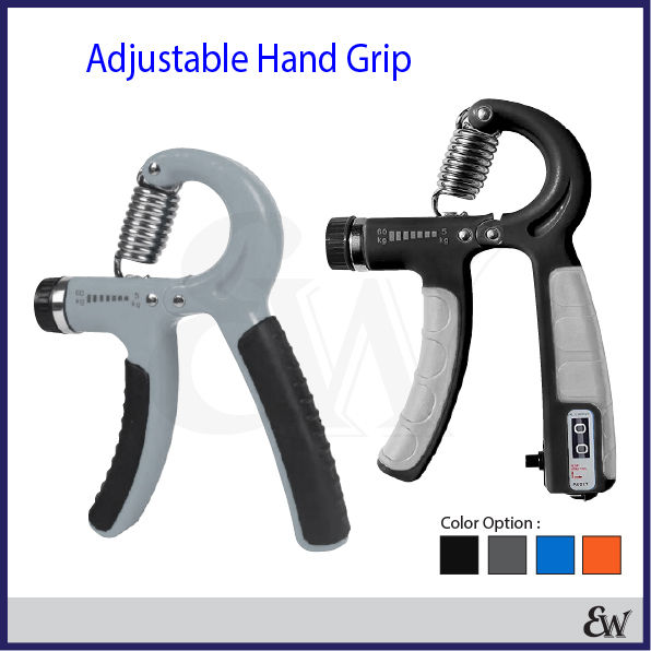 [5-60kg] Adjustable Hand Grip Fitness Gym Hand Strength Exercise ...