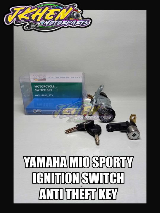 YAMAHA MIO SPORTY IGNITION SWITCH ANTI THEFT KEY | Lazada PH