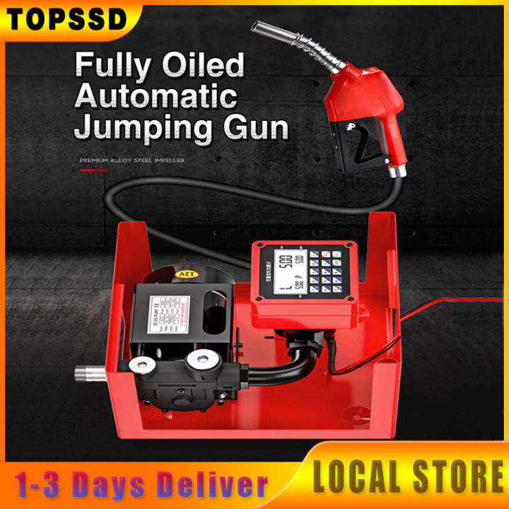 12V 24V 220V Electronic metering oil pump car refueling machine 750W ...