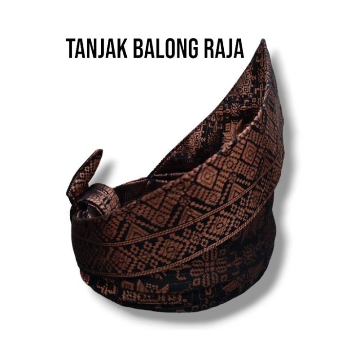 TANJAK MELAYU PREMIUM IKAT BALONG RAJA SIMPUL HITAM TEMBAGA BUDAK ...