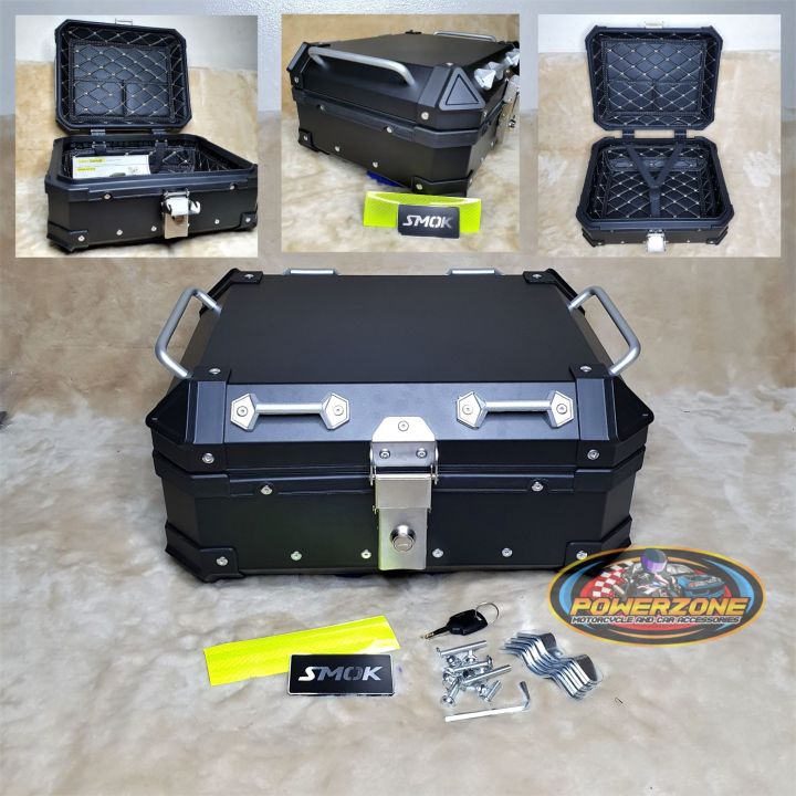 TOP BOX ALLOY 22 LITERS MOTORCYCLE | Lazada PH