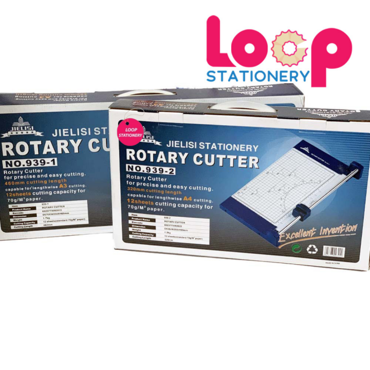 Paper Cutter Trimmer Rotary Steel A4/A3 Size | Lazada