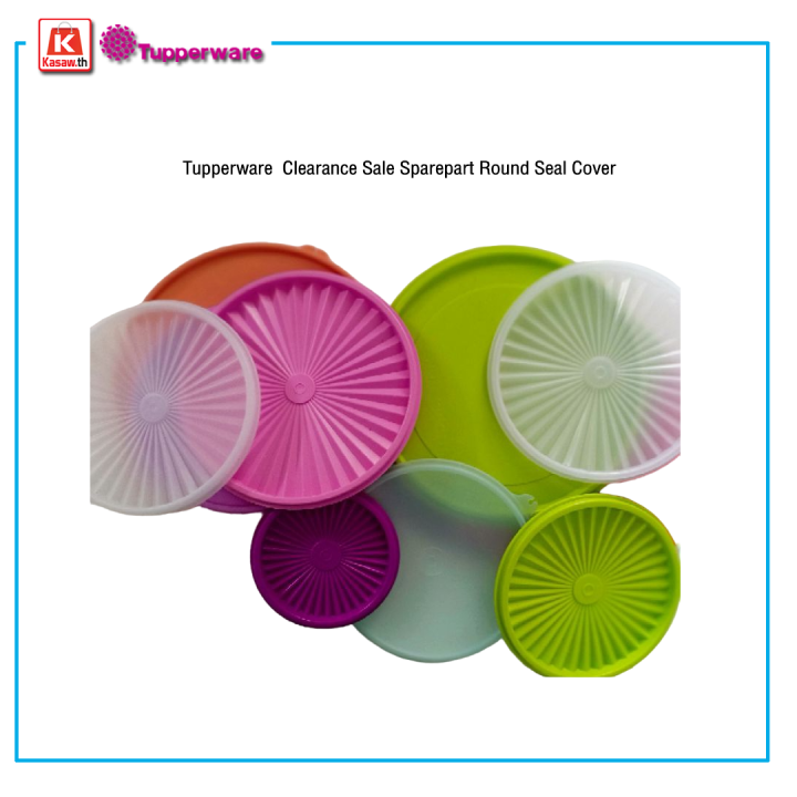 ฝาปิดภาชนะ (คละสี) Tupperware Clearance Sale Sparepart Round Seal Cover ...