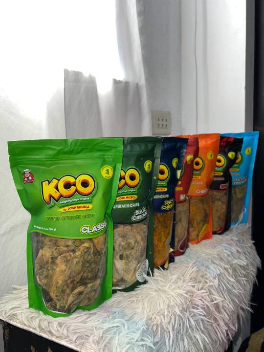 Kangkong Chips 120g (Bundle of 7) by Josh Mojica | Healthy Chips Tatak ...