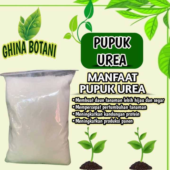 Pupuk Urea Putih Berat 1 kg Pupuk Urea Nitrea Putih Pupuk Tanaman ...