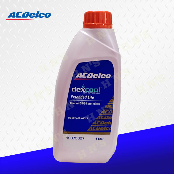 ACDelco Dex-Cool Extended Life Coolant Pre-diluted 50/50 1L ( 1 Liter ...