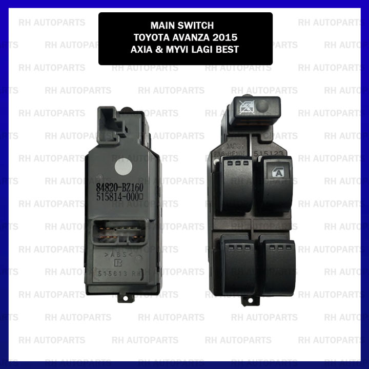 Perodua Axia Myvi Lagi Best Toyota Avanza Main Switch Power Window Main ...