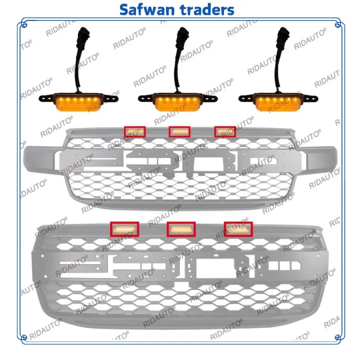 【Hot demand】 Safwan traders DIY DRL Lamp White LED Raptor Fit HMT ...