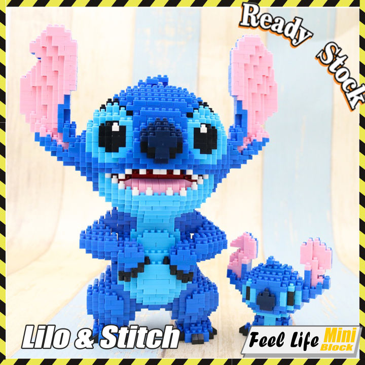 Nano Blocks Building Blocks Lilo & Stitch LP-200507 Home Decoration ...