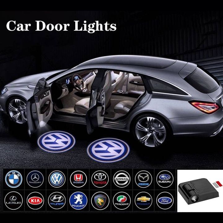 Car Door Light Car Shadow Lamp Welcome Light Emblem Logo Lamps Car ...