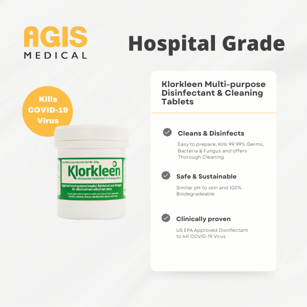 Klorkleen Multi Purpose Disinfection and Deep Cleaning Effervescent ...