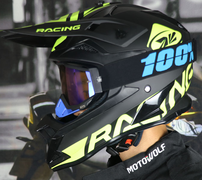 【ICC&COD】Motorcycle Helmet Full Face Helmet Professional Adult Off-road ...