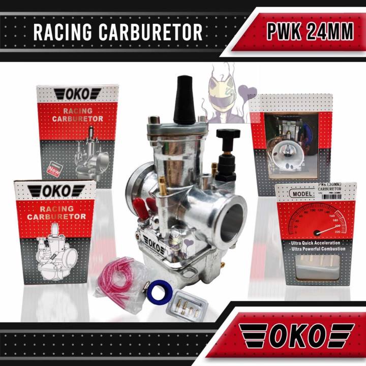 OKO racing carburetor CHROME 24/28/30/32/34 | Lazada PH