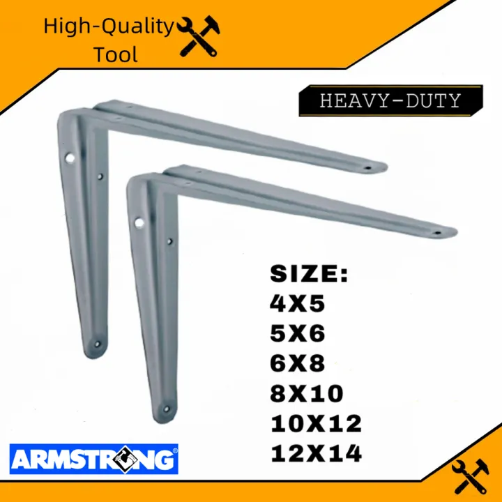Armstrong Shelf Bracket Wall Elbow Bracket 4 x 5 / 5 x 6 / 6 x 8 / 8 x ...