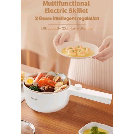 Multi cooker non stick ceramic coating electric | Lazada