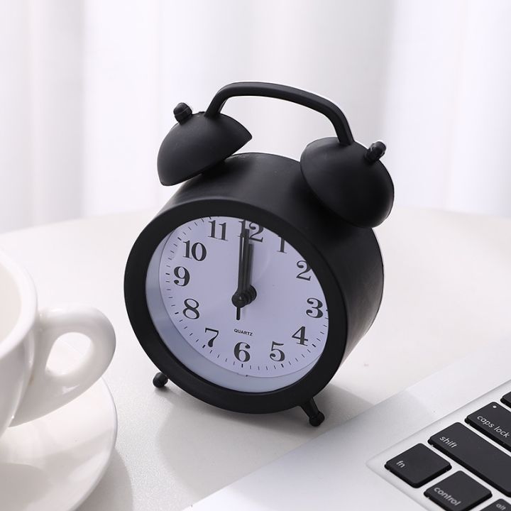 MGL Mini Alarm Clock Classic Silent Desktop Alarm Clock Multifunctional ...