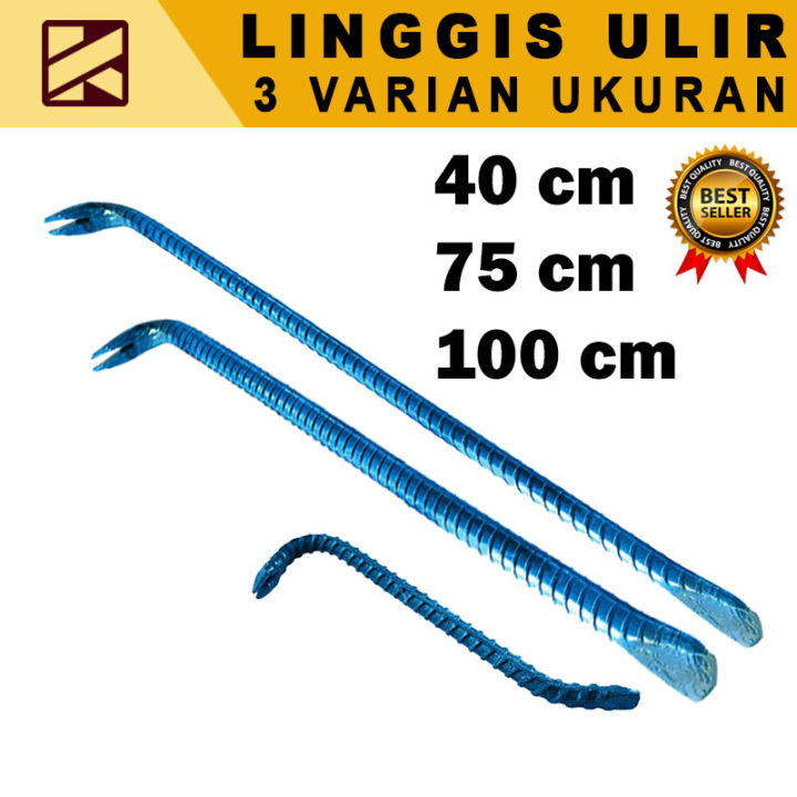 Linggis Besar Baja Besi Ulir - Alat Pencabut Paku Kaki Kambing Ujung ...