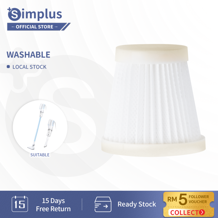 Simplus Vacuum Cleaner Filter HEPA F7 Washable Replacable | Lazada