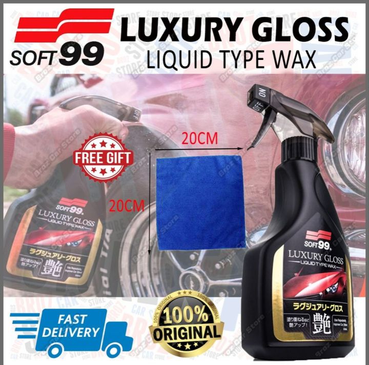 🎁 FREE CLOTH 🎁 Soft 99 Soft99 Original Luxury Gloss Car Care | Coat | Liquid Type Wax | Coating ...