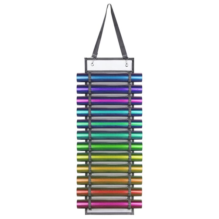 Vinyl Storage Rack, 12 Holes Vinyl Organizers Vinyl Roll Holder, for ...