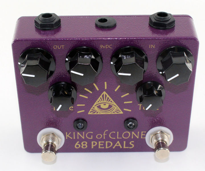 68pedals King of Tone Overload Single Block Effector Analog King of ...