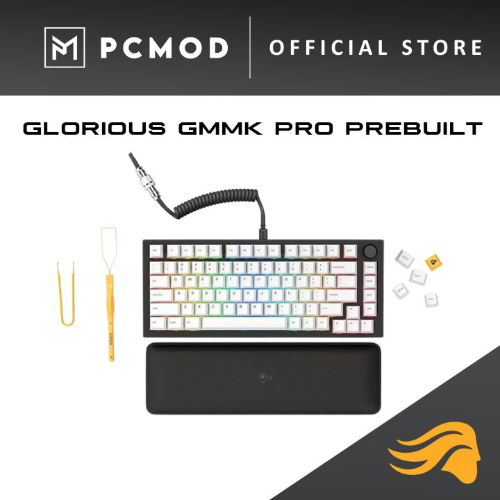 GLORIOUS GMMK Pro | Pre-Built Mechanical Keyboard | PCMOD x KEYMOD | Lazada