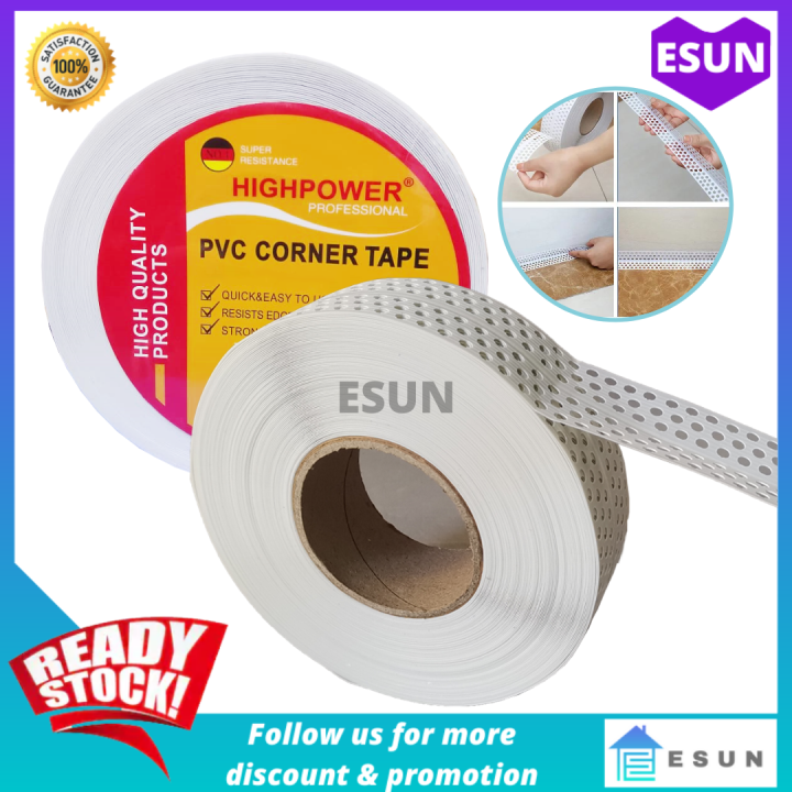 PVC Plastering Corner Bead Wall Drywall Corners / PVC Corner Bead Tape ...