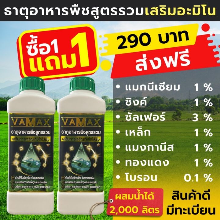 1 แถม 1 เลือกได้ ติดดก จบในชุดเดียว Cabmax Vamax ปุ่ยสูตรที่ดีที่สุดใน ...