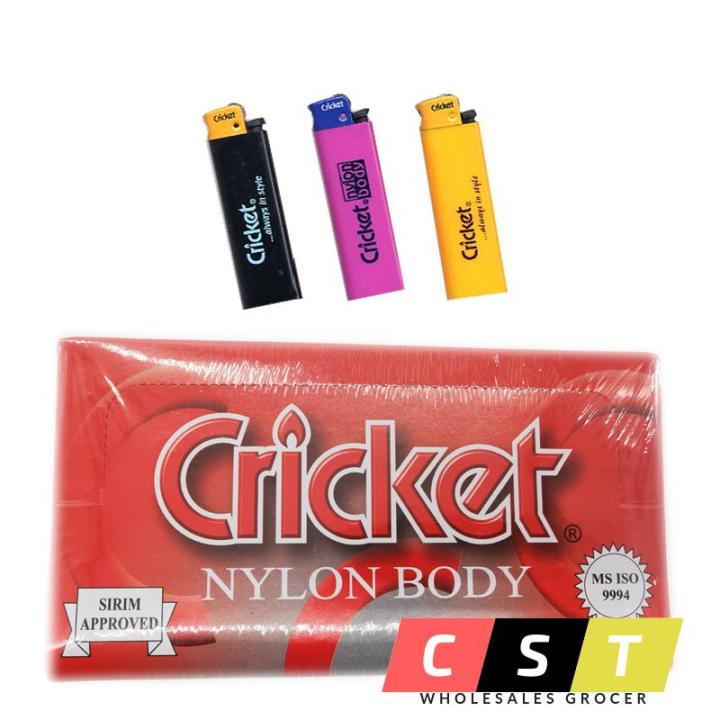 Cricket Lighter Disposable Gas Lighter (Box of 50pcs) - Wholesale | Lazada