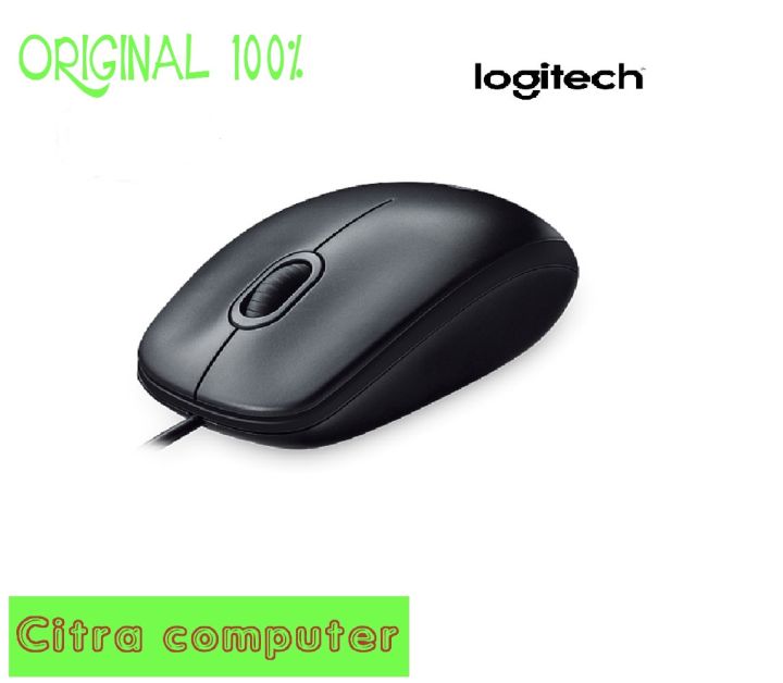 Mouse Kabel Logitech M100 Original | Lazada Indonesia