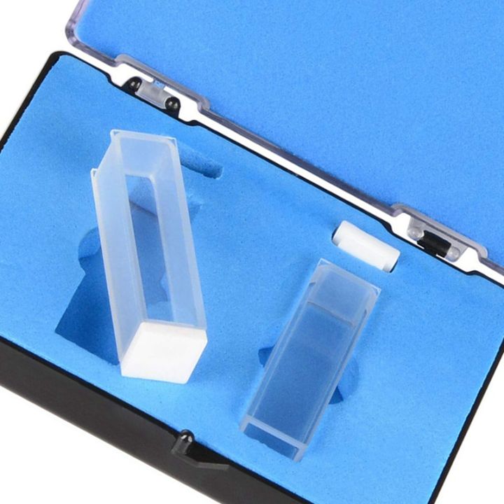 Quartz Cuvette,Spectrophotometer Cuvettes 10 mm Path Length, 45mm ...