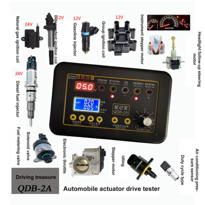 SKYLUX Automobile Ignition Coil Test Injector Solenoid Valve Idling ...