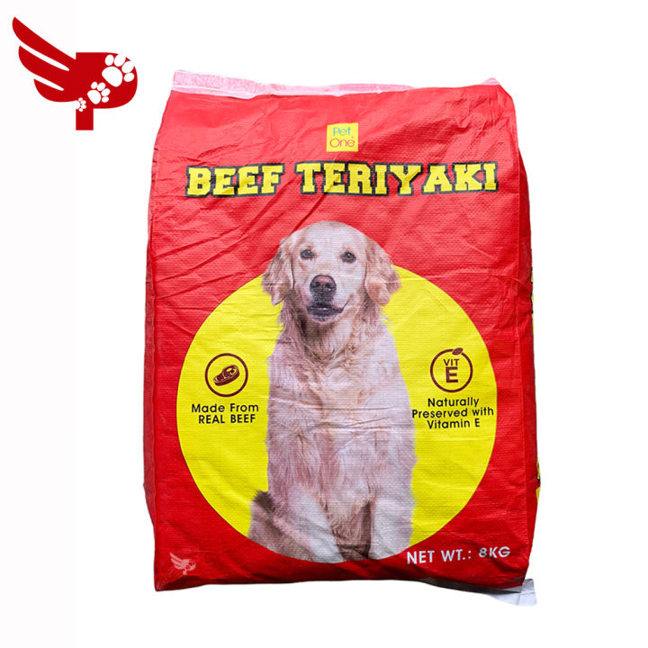 Beef Teriyaki 8kg - New Packaging - Pet One Beef Teriyaki - Dog Food ...