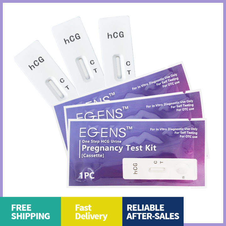 EGENS 1Piece HCG Early Pregnancy Test Cassette Test Pregnant Stick Easy ...