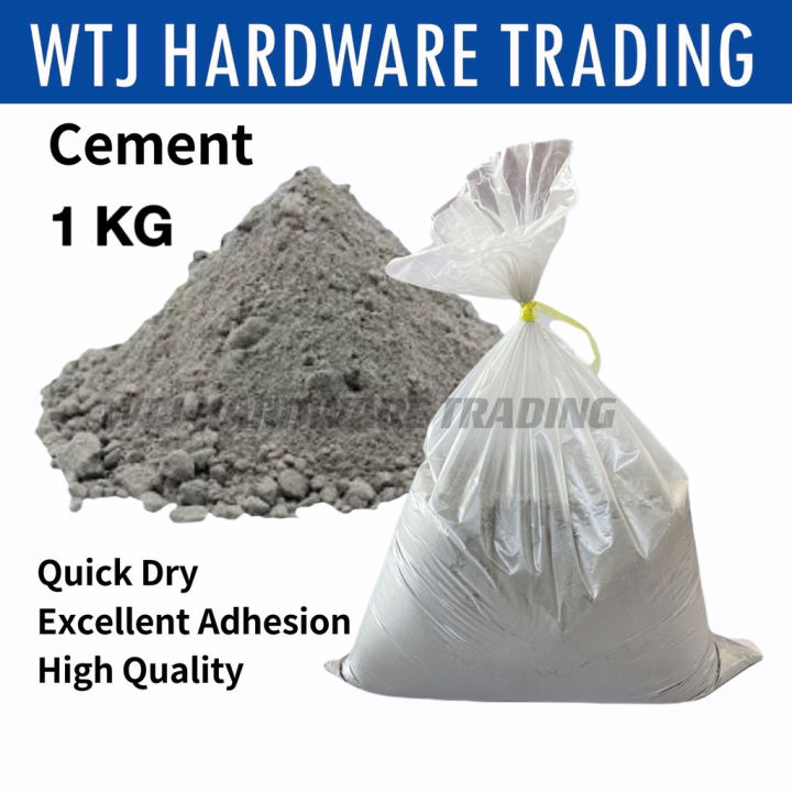 Cement 1 kg | Simen Loose 1 kg | Simen Hitam | Cement Concrete | Lazada