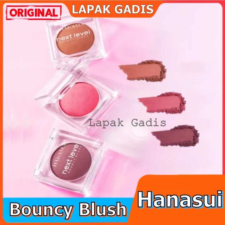 Lapak Gadis Hanasui Next Level Bouncy Blush - Super Bouncy Blush Long ...