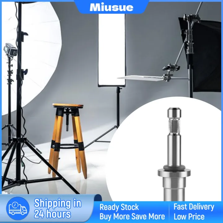 Miusue Light Stand Adapter 1.1 inch to 0.6 inch Metal Camera Tripod ...