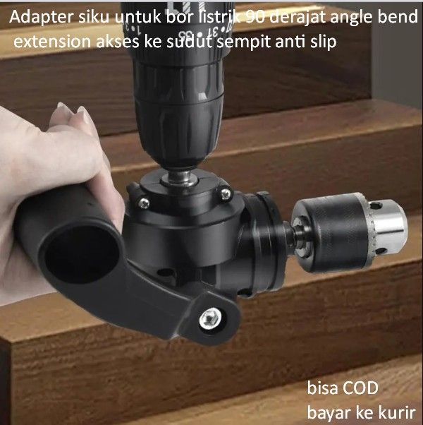 Adapter siku untuk bor listrik 90 derajat angle bend extension akses ke ...