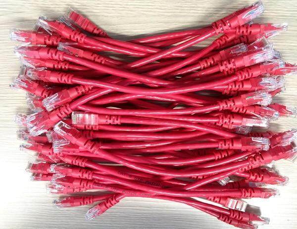 10pcs 0 15m 0 3m Utp Cat6 Cable Rj45 Network Patch Cords Copper Wires