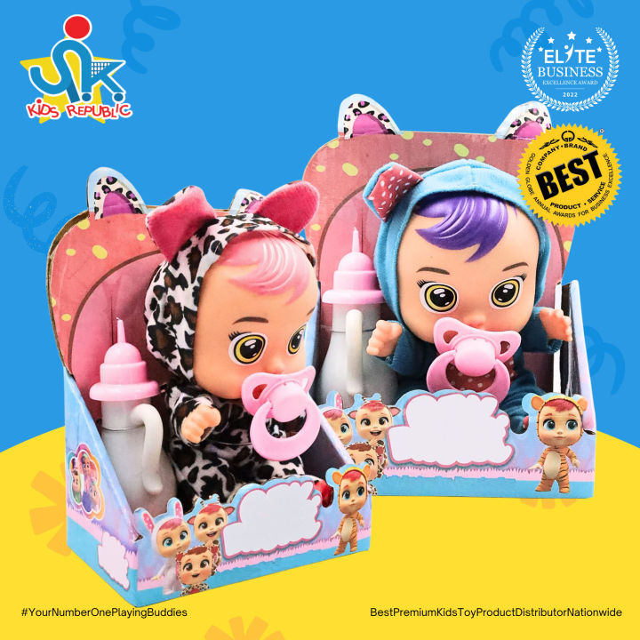 Interactive Baby Doll With Pacifier Bottle Music with Magic Tears ...