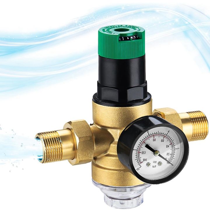 Water Pressure Regulator Water 3/4 Inch, Water Pressure Regulator with ...