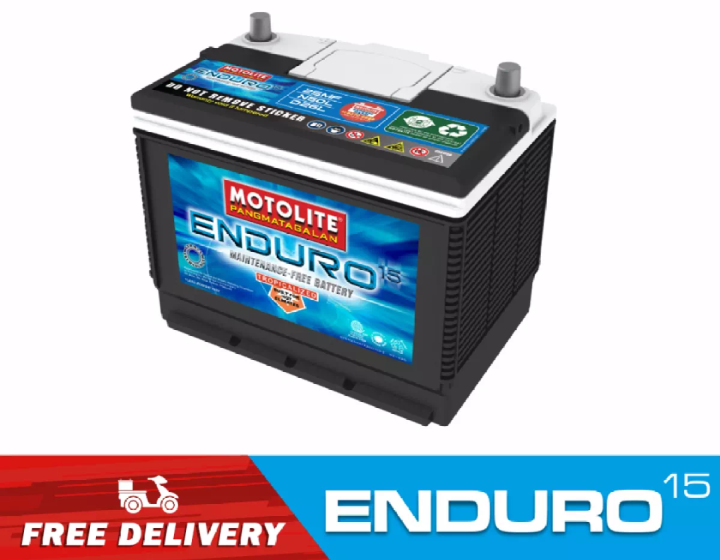 MOTOLITE NS60 ENDURO (15 MONTHS WARRANTY) MAINTENANCE FREE | Lazada PH